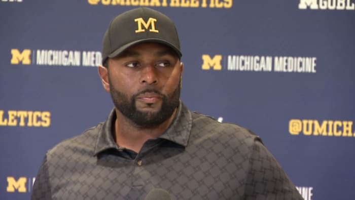 Michigan football HC Sherrone Moore names starters, highlights players ...