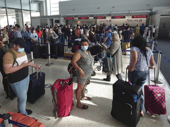 Ground stop at Bush Airport, flights delayed again due to storms