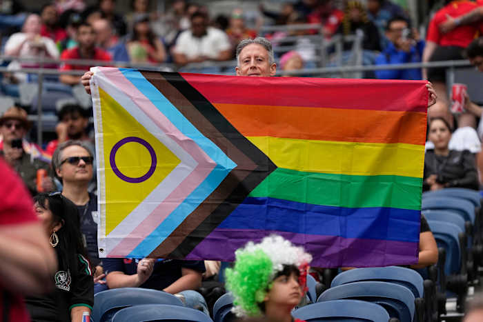 Rainbow flags dot Iran and Egypt's match as Seattle celebrates Pride ...