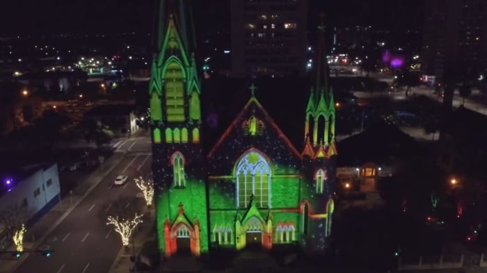 Basilica_Light_Show