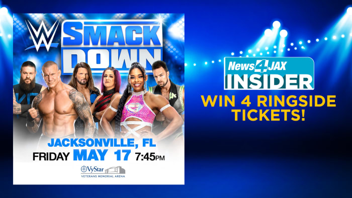 🔒 WIN 4 RINGSIDE TICKETS TO WWE SMACKDOWN