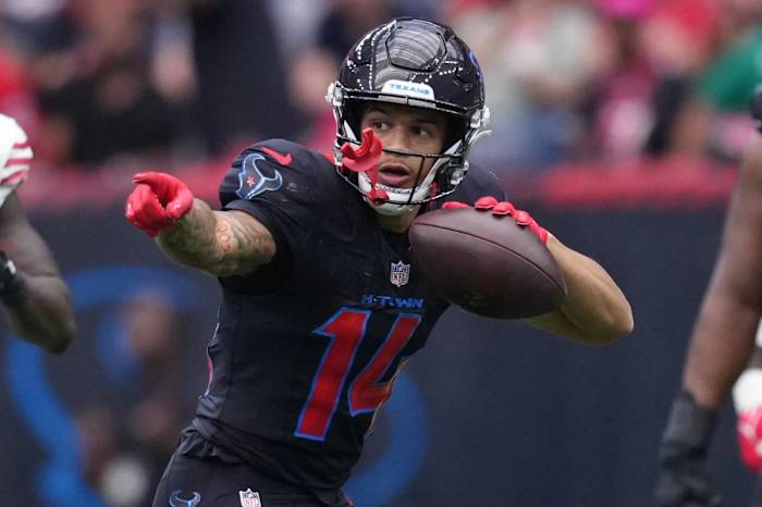 Texans’ Jaylin Noel offensive role decreased drastically against ...