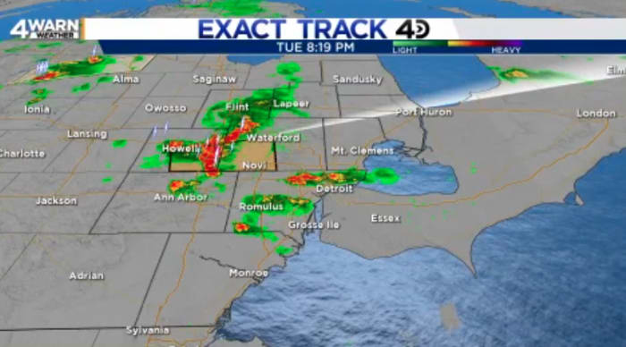 Severe thunderstorm warning expires for Livingston, Oakland counties