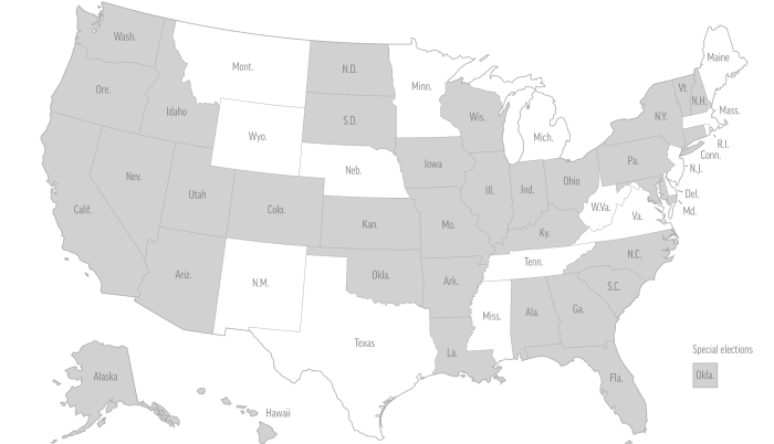 LIVE ELECTION MAP: House, Senate balance of power