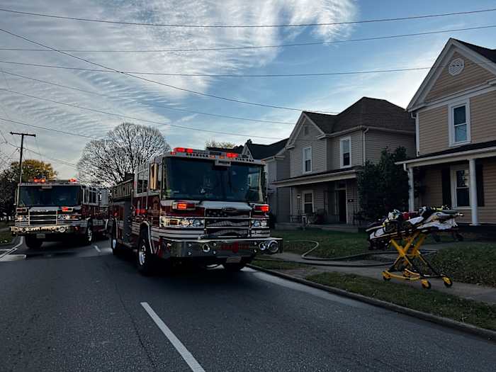 Crews respond to fire on Jamison Avenue in Southeast Roanoke