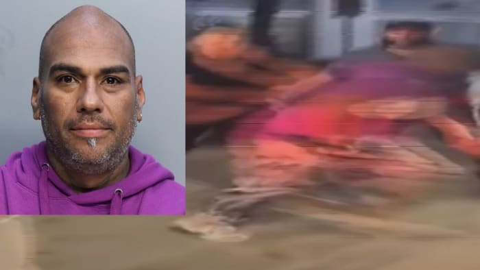 Caught on Camera: Man accused of attacking couple in Miami Beach ...