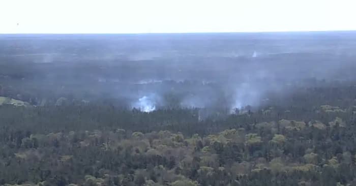 Pauline Road Fire: Evacuation orders lifted in Montgomery, San Jacinto ...