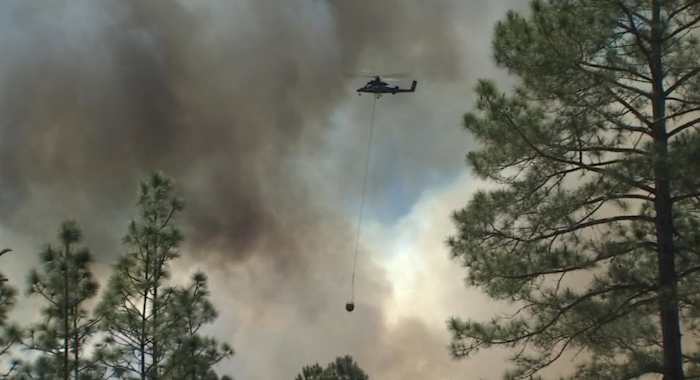 Baker County wildfire prompts evacuations as winds push fire rapidly