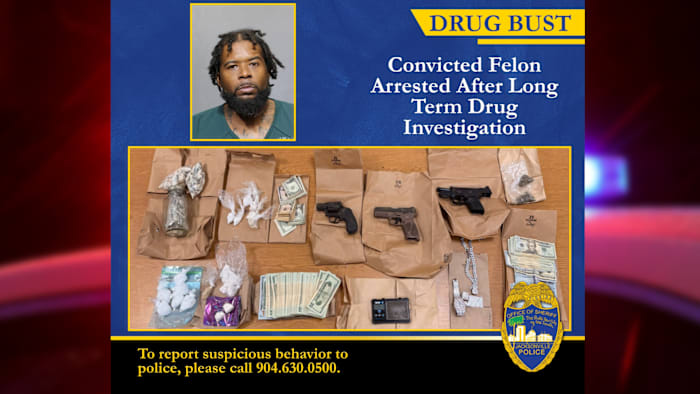 Convicted felon facing multiple drug charges after long-term drug ...