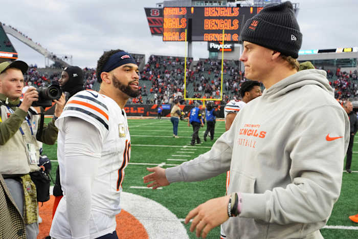 Joe Burrow questionable to make return from toe injury against the Patriots