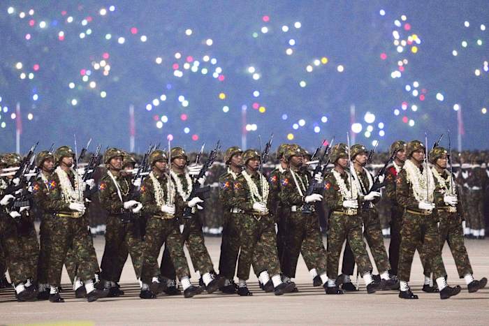 An urban guerrilla group in Myanmar claims responsibility for ...