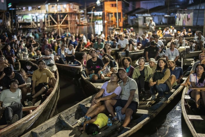 Poor neighborhood in Peru's Amazon region hosts film festival ...