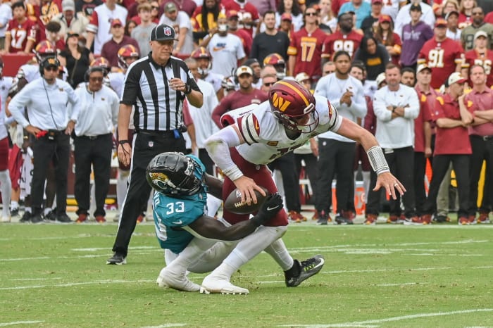 Photo gallery: Jaguars visit Commanders in 1st game of Doug Pederson era