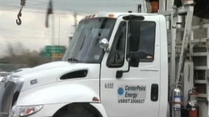 CenterPoint doubles down on projection to restore power to 85% of ...