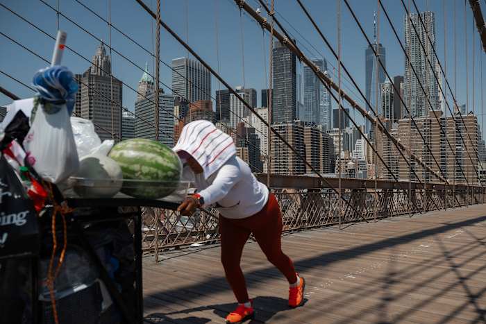 Temperature in New York City reaches 100 degrees as eastern US swelters ...