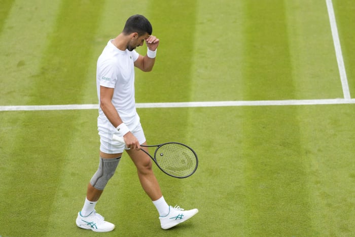 Novak Djokovic says his knee feels good and he wants to 'go for the ...