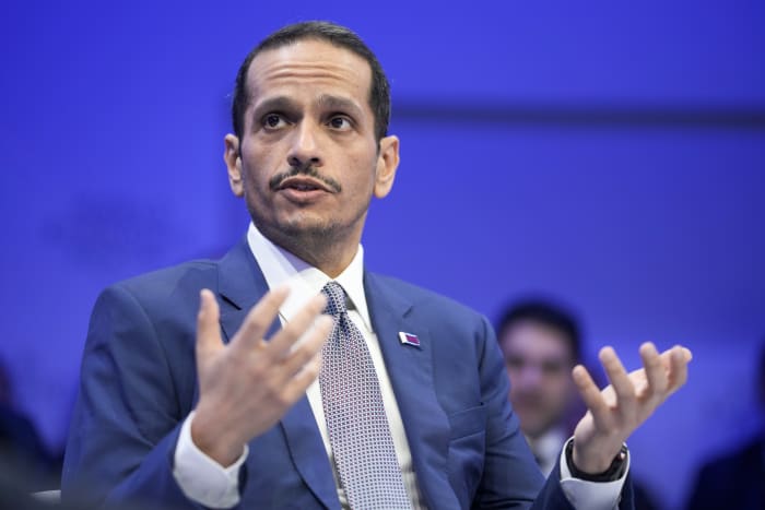 At Davos, Zelenskyy lashes out at Putin and presses allies to boost ...