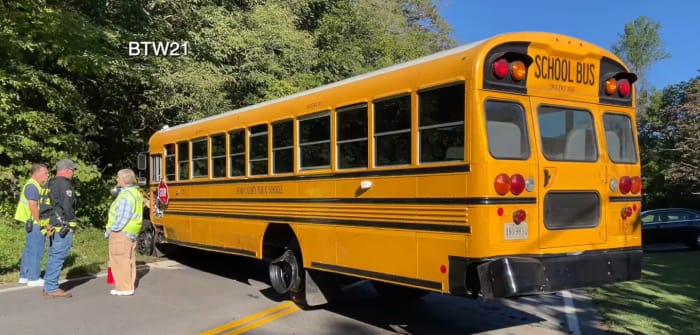 Four injured after crash involving Henry County school bus