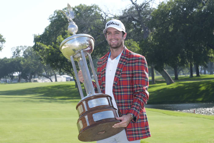 Davis Riley gets 1st individual PGA Tour win by 5 at Colonial in final ...