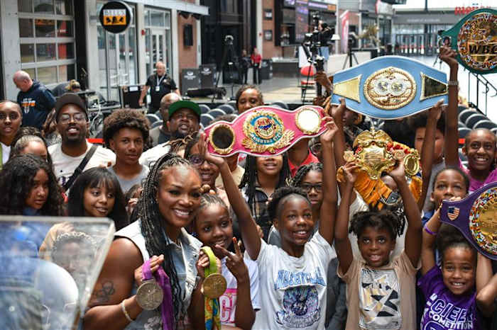 Claressa Shields partners with social media star to empower Detroit youth
