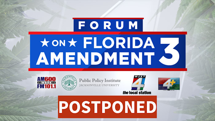 News4JAX postpones statewide forum on Florida’s Amendment 3