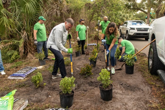 Publix plants native trees at Coral Springs sanctuary