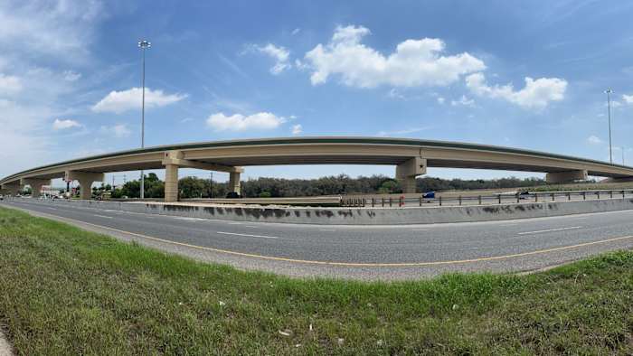 How to navigate through new flyover ramp at Hwy. 151 and Loop 1604 on ...