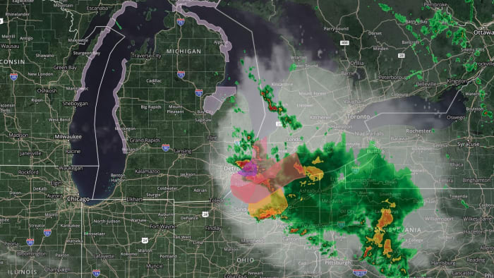 Severe storms possible in Southeast Michigan -- here are all the active ...