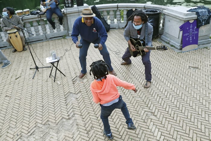 Band's pandemic diversion leads to every-night gig in park