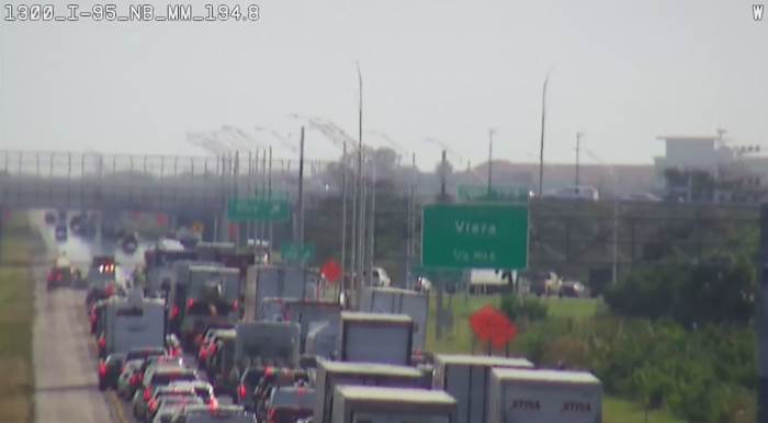 I-95 slows in Brevard County during situation at overpass, sheriff says