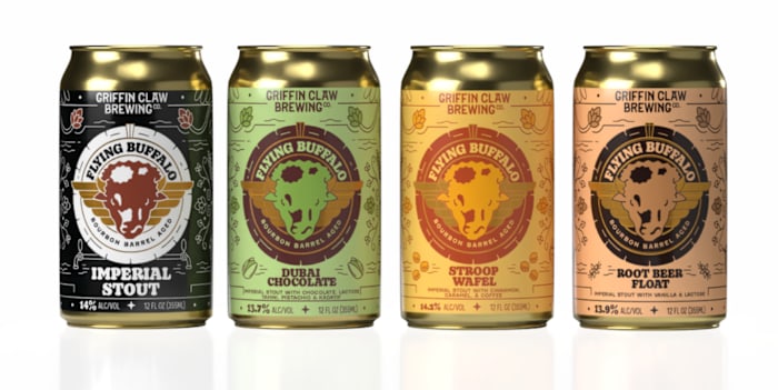 Griffin Claw reintroduces Flying Buffalo stout with new flavors
