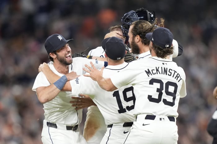 Here are the 26 players on the Detroit Tigers playoff roster for first ...