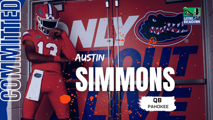 Gators Breakdown: Elite QB Austin Simmons commits to the Florida Gators Gators Breakdown: Elite QB Austin Simmons commits to the Florida Gators