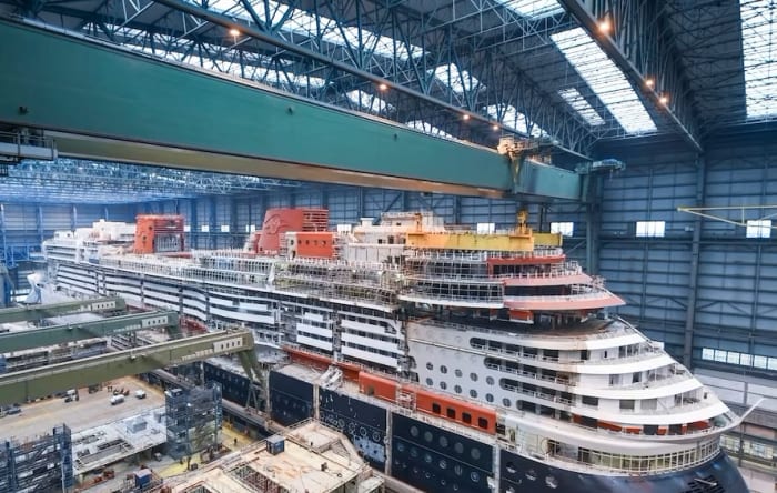 ‘Structurally complete:’ Disney Cruise Line reaches milestone on Disney ...