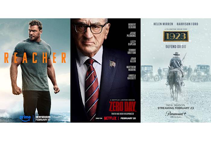 What to stream: '1923' returns, Tate McRae, 'Reacher,' Baldwins ...
