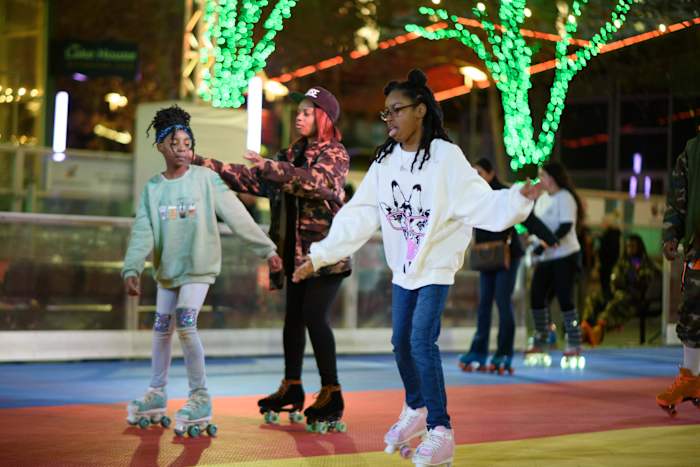 Roll on over to The Rink: Rolling at Discovery Green🛼