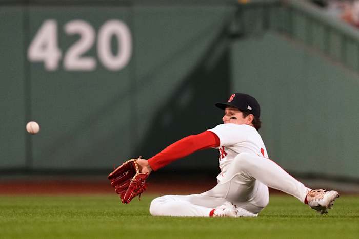 Roman Anthony's first MLB hit and sliding catch lead Red Sox to victory ...