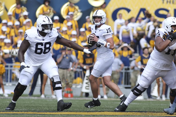 Allar throws for 3 TDs and No. 8 Penn State beats West Virginia 34-12 ...
