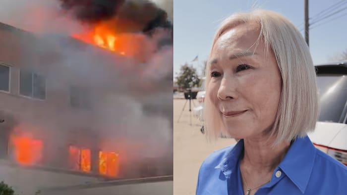 ‘It happened so suddenly’: Bank worker at office building that caught ...