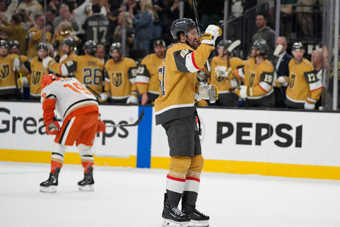 Barbashev scores late on disputed goal as the Golden Knights beat the ...