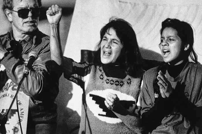 César Chavez and Dolores Huerta led a movement that won better wages ...