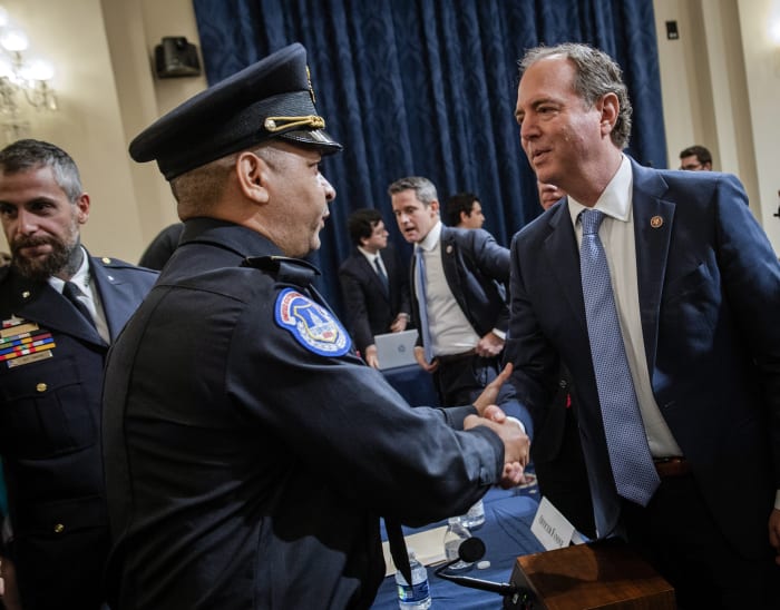 Capitol police testimony blunts GOP's law-and-order message