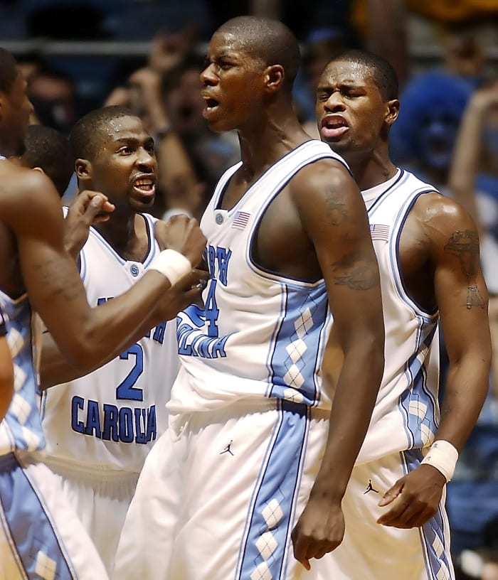rasheed wallace unc highlights