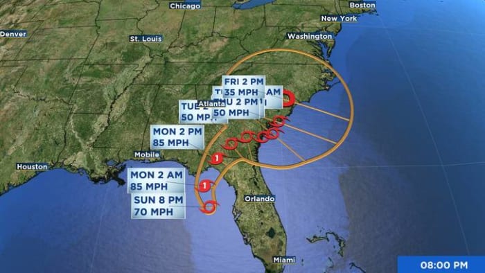 TRACK, SATELLITE, MORE: Tropical Storm Debby strengthens, expected to ...