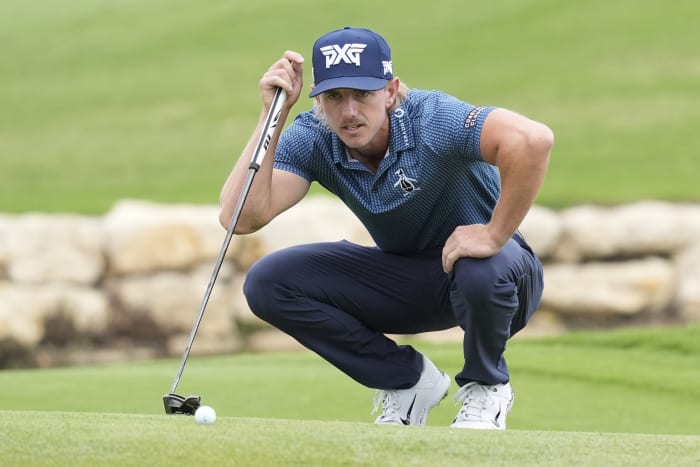 Former security guard Jake Knapp leads the Byron Nelson after 2 rounds