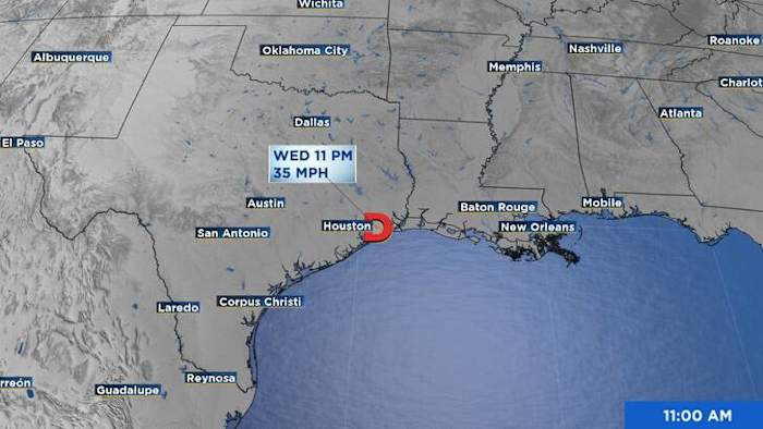 Arthur Degenerates To A Low Pressure Area Along The Upper Texas Coast