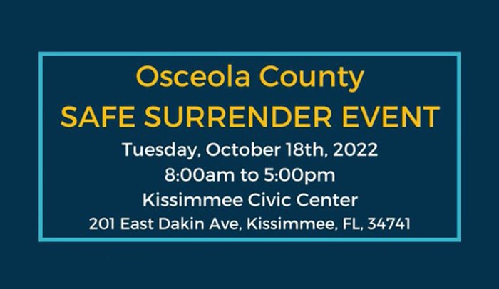 Osceola County hosting ‘Safe Surrender’ event to help clear non-violent, outstanding warrants
