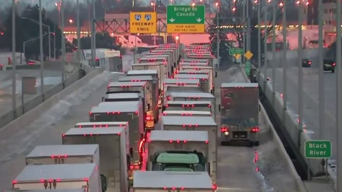 Windsor mayor provides update on Ambassador Bridge blockade