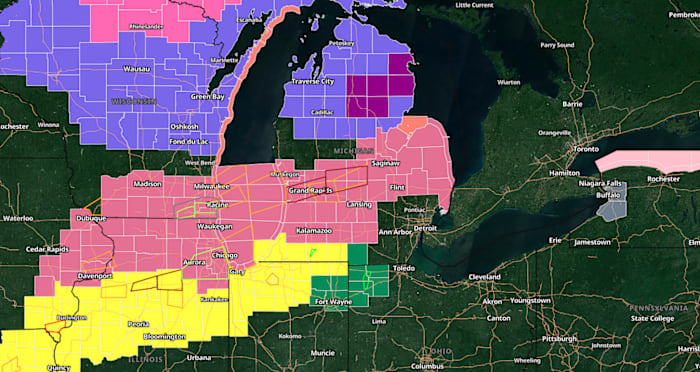List of weather alerts as severe thunderstorms move through Southeast ...