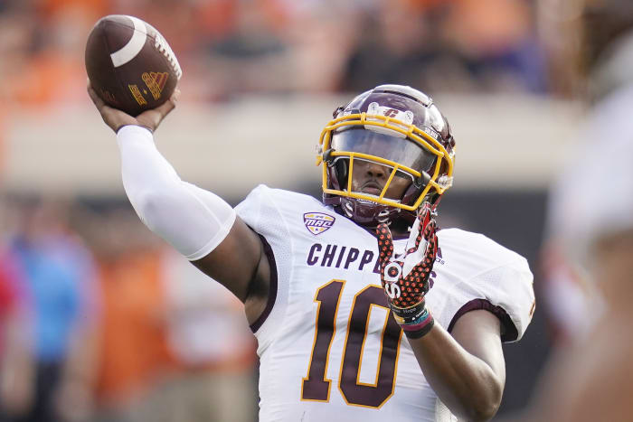 Central Michigan run roughshod over Bucknell 41-0
